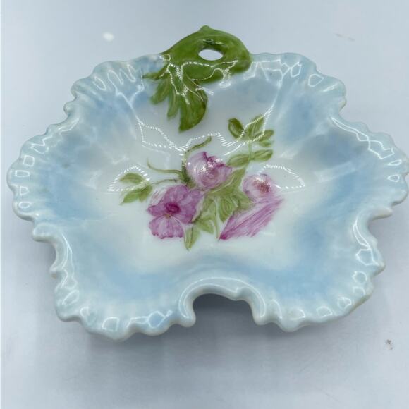 Vintage | Accents | Vintage Hand Painted Flower Dish Small Jewelry ...